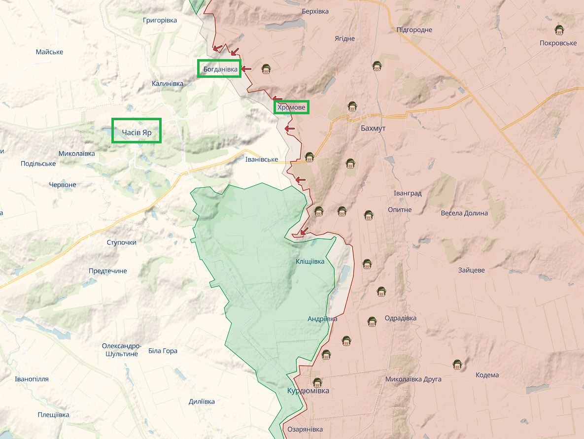 Від чого залежить динаміка боїв під Бахмутом